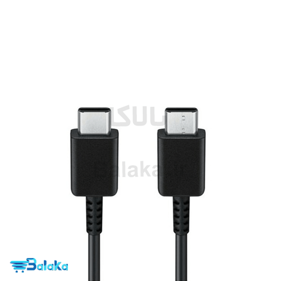 شارژر دیواری سامسونگ مدل سوپر فست شارژ EP-TA800 به همراه کابل Type-C به ...